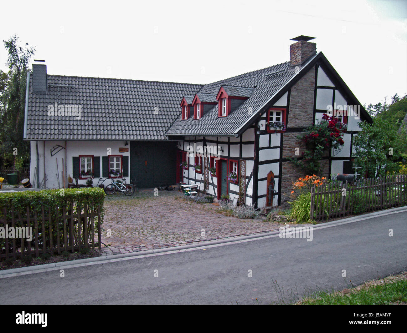 house building historical frame-work germany german federal republic ...