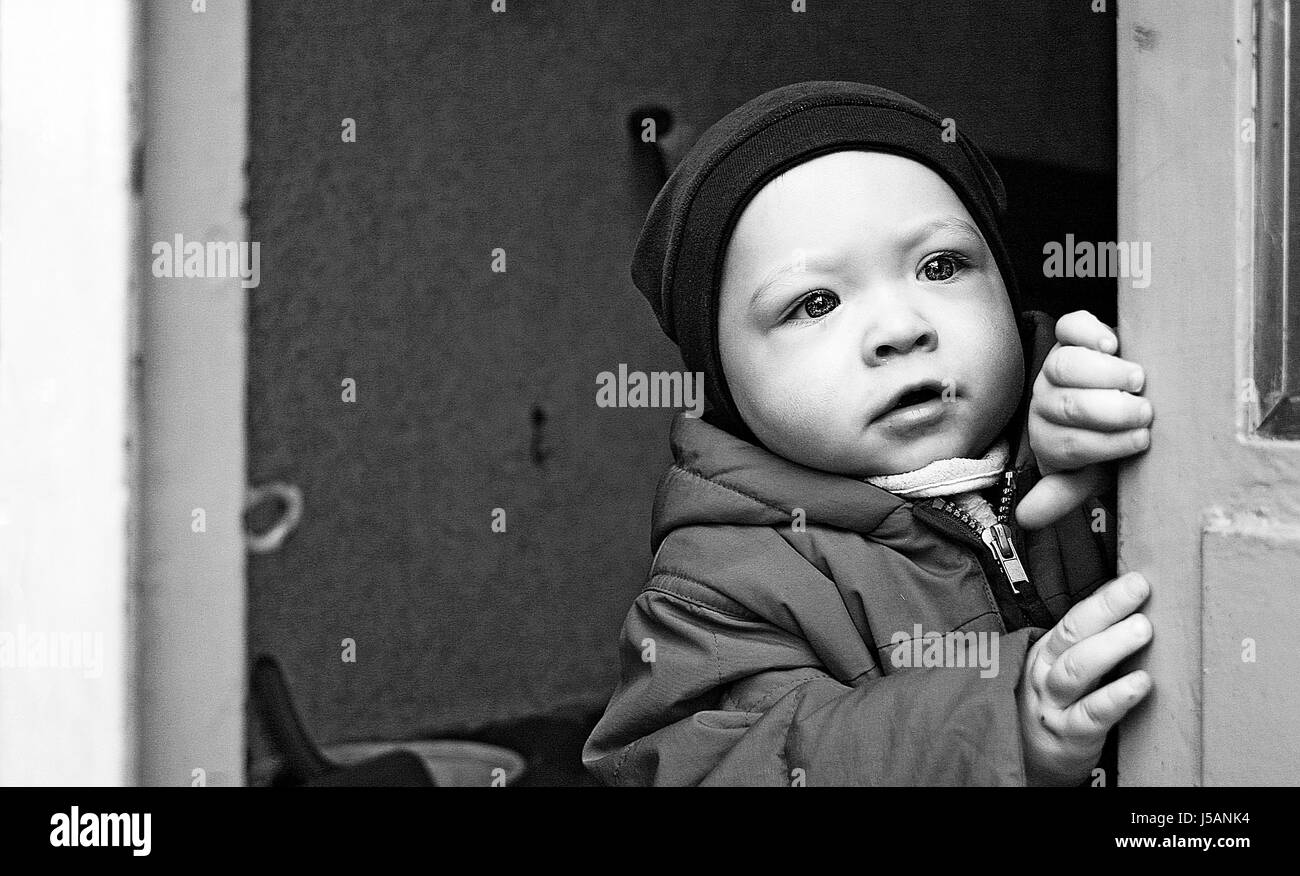 hand hands portrait door look glancing see view looking peeking looking ...