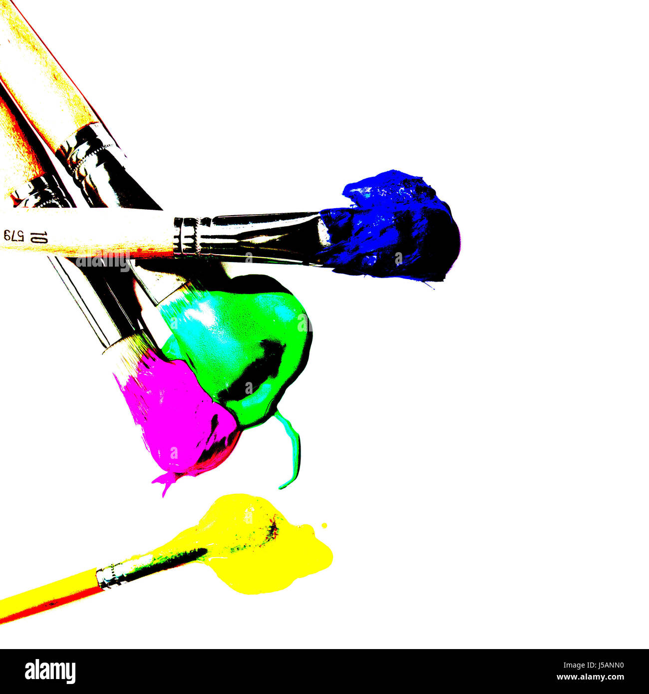 art alienation painting photo picture image copy deduction dyer staint ...