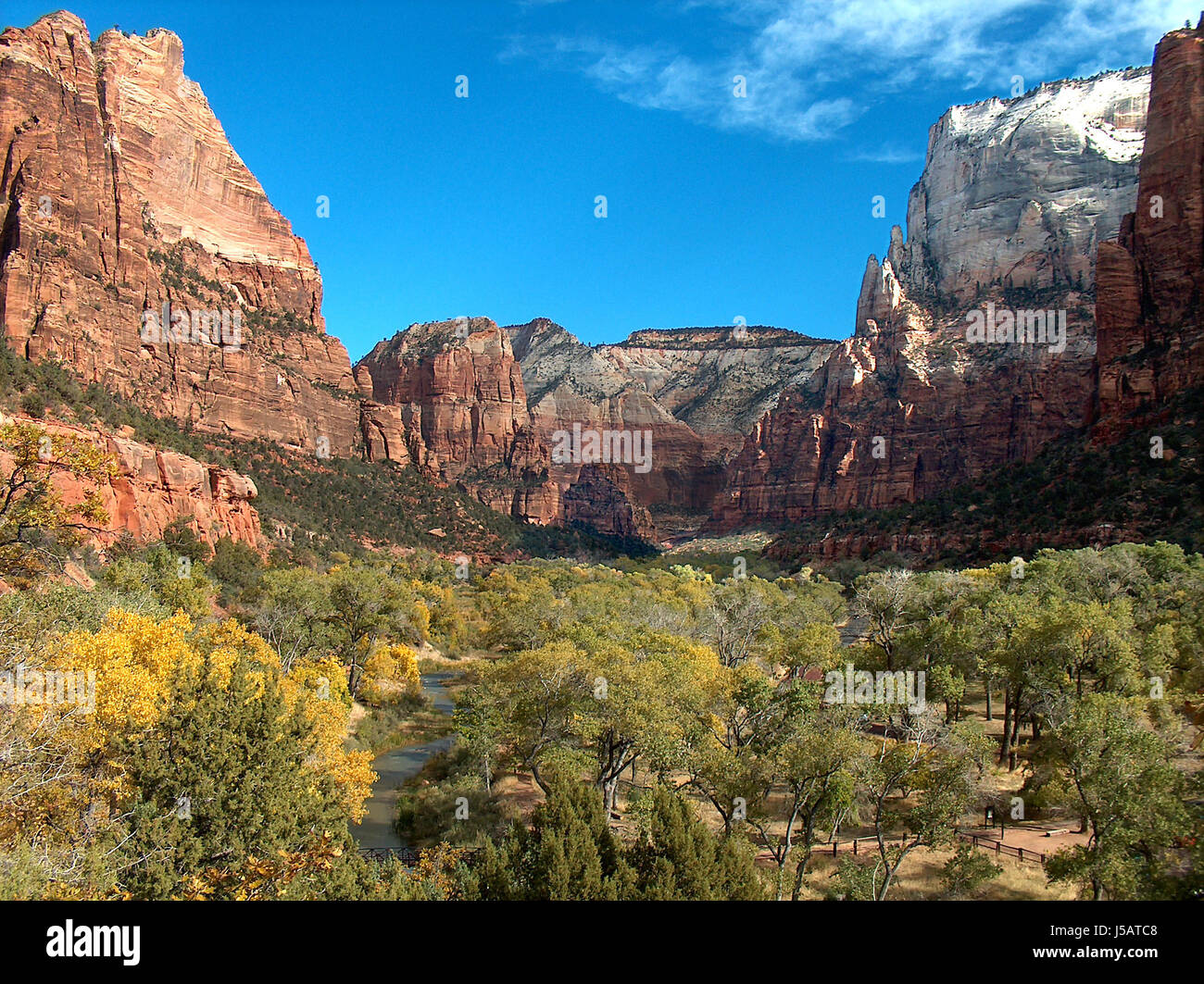 zion national park in autumn Stock Photo - Alamy