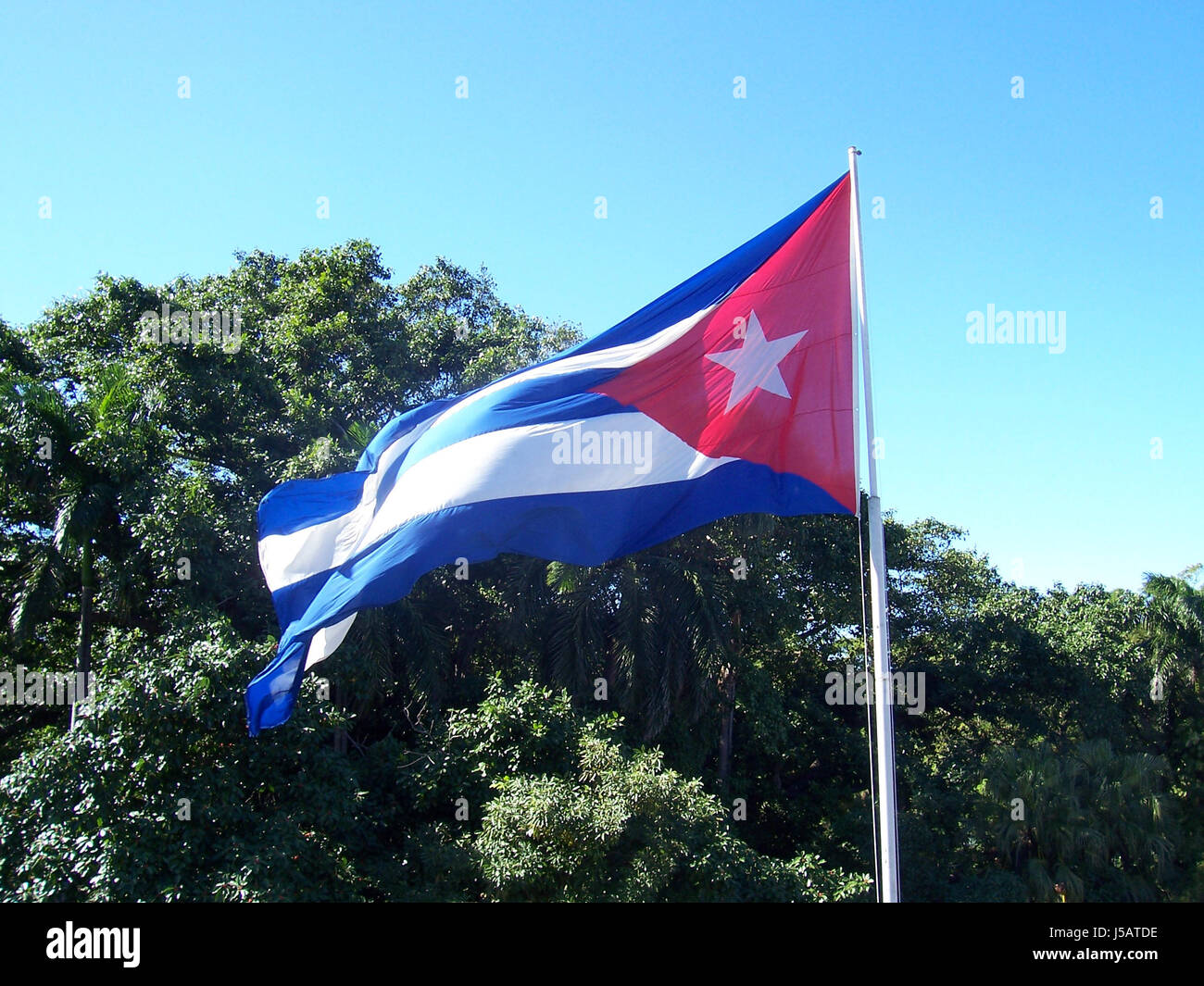 Cuba flag hi-res stock photography and images - Alamy