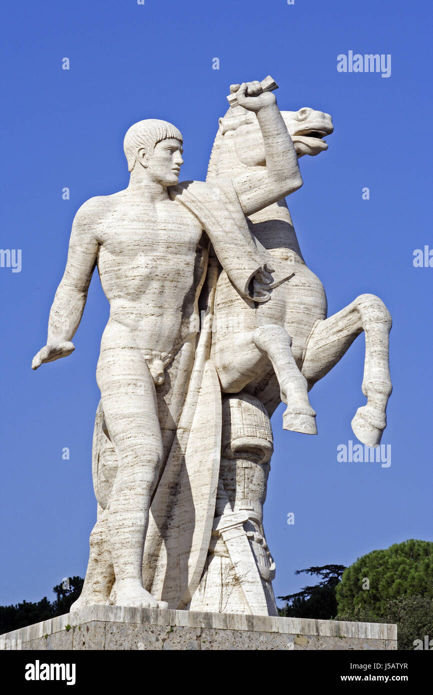 Mussolini horse hi-res stock photography and images - Alamy