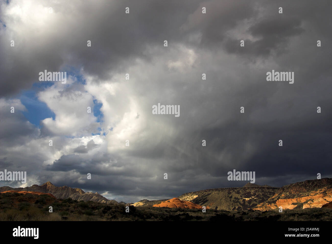 usa mood america dismal frowningly menacing rain clouds scenery ...
