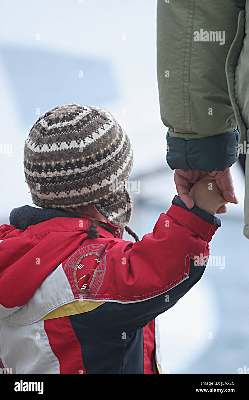hand hands handshake walk familiarity child security secure place ...