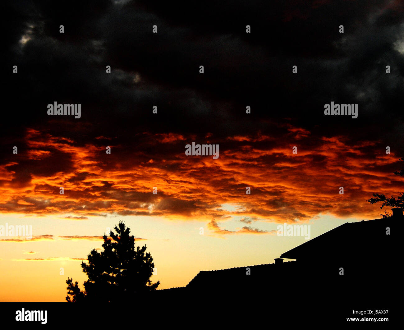 night nighttime sunset evening evening sky shine shines bright lucent ...
