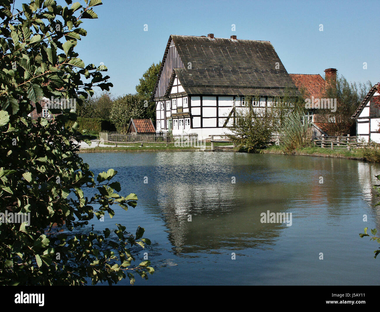 house home dwelling house residential building building bucolic ...