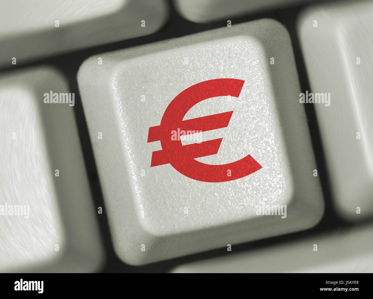 euro sign red Stock Photo - Alamy