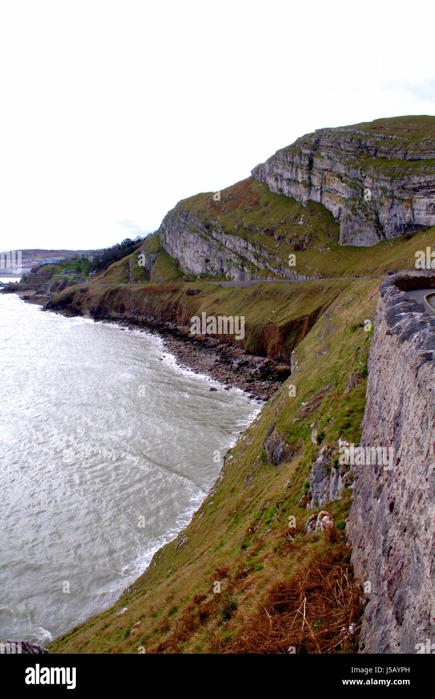 seaside cliffs 2 Stock Photo - Alamy