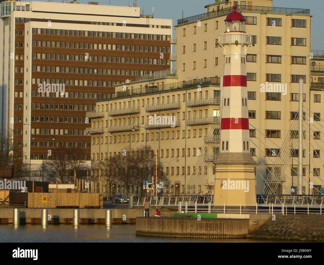 lighthouse in malm Stock Photo - Alamy