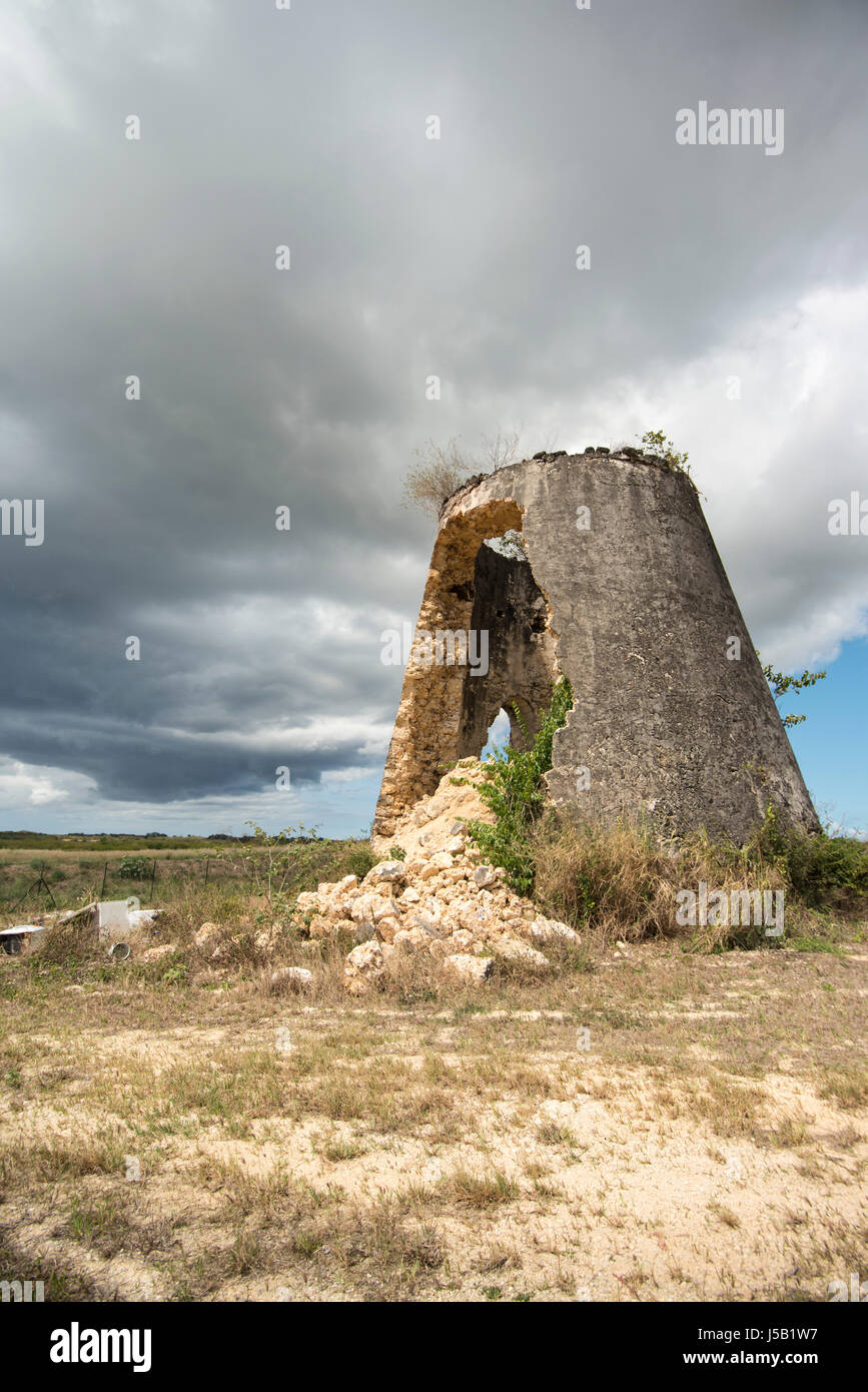 old wind mill Stock Photo - Alamy