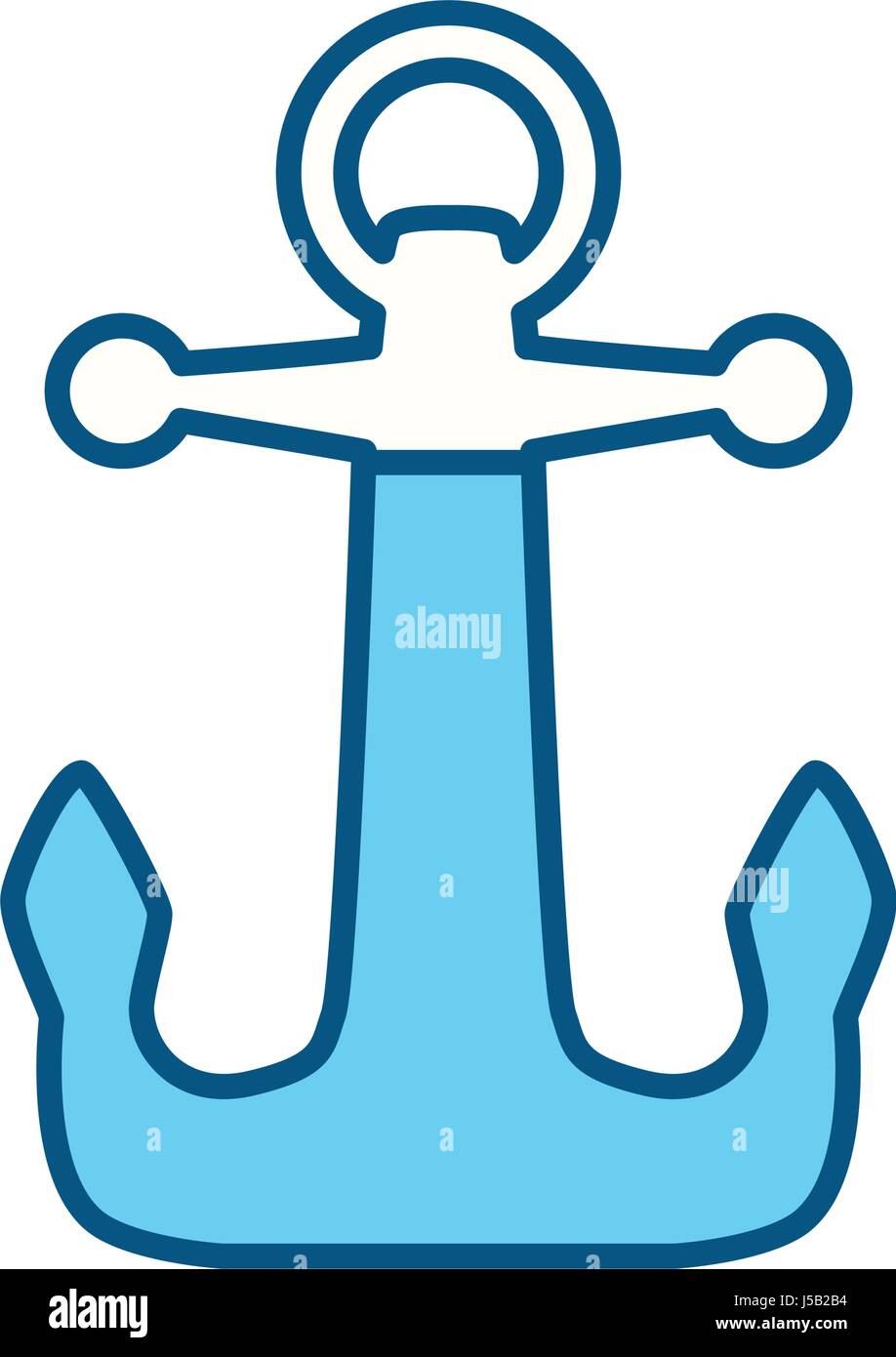 Marine anchor symbol Stock Vector Image & Art - Alamy