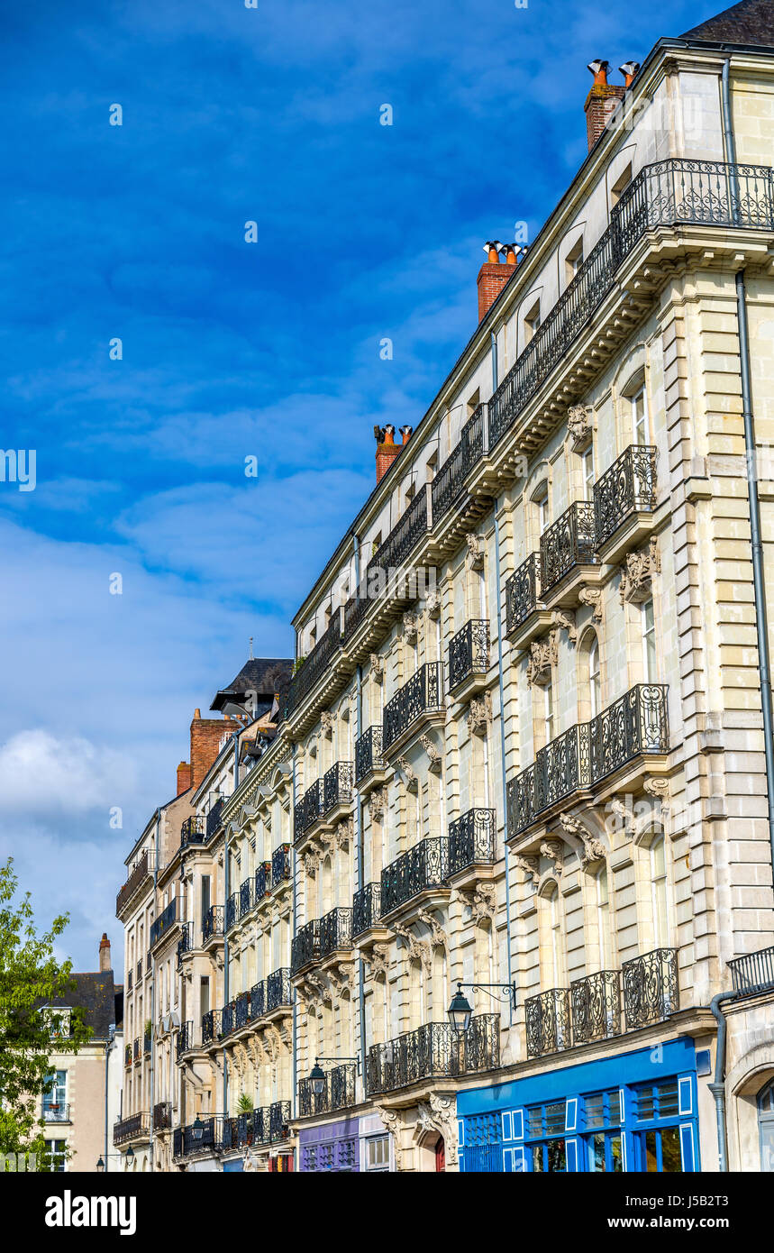 Historic buildings in Nantes, France Stock Photo - Alamy