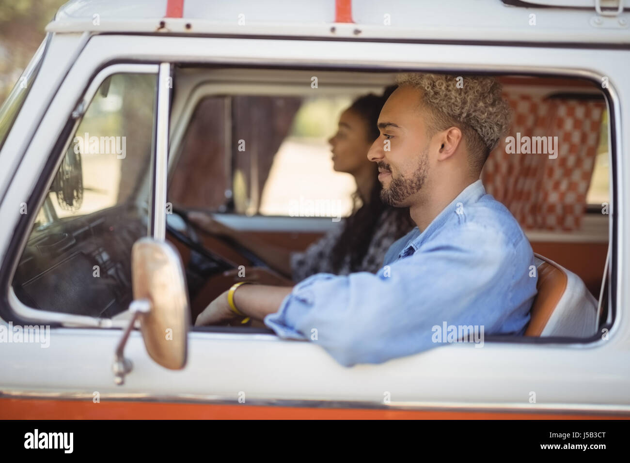 Woman driving mini hi-res stock photography and images - Alamy