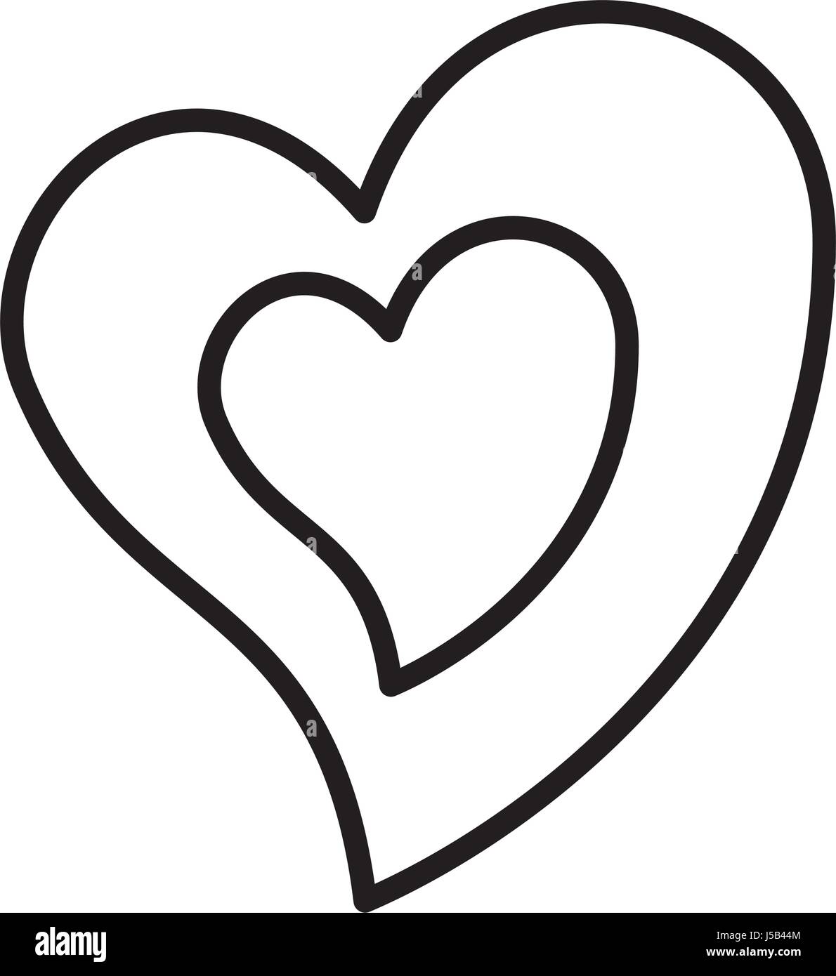 heart icon image Stock Vector Image & Art - Alamy