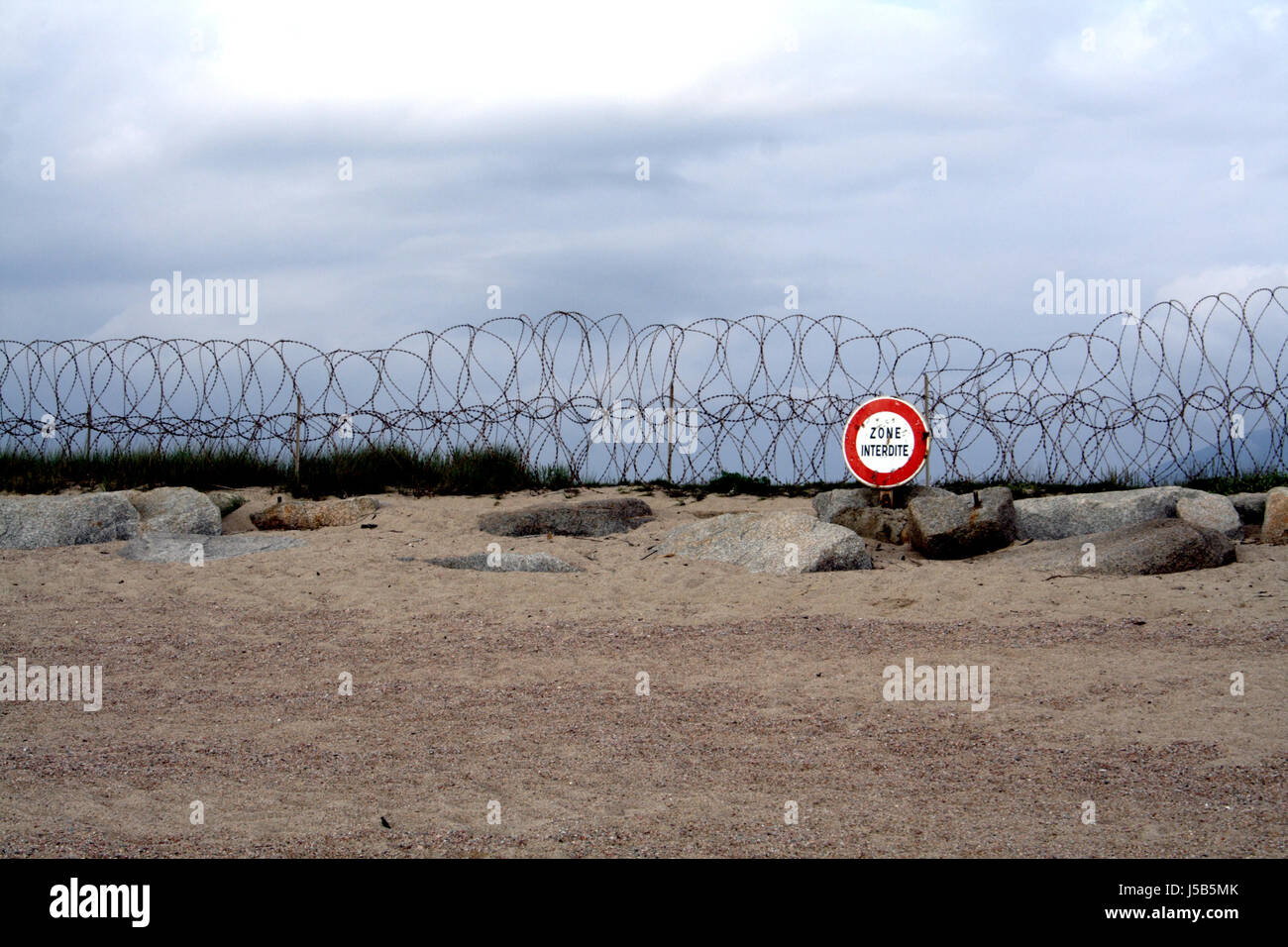 beach seaside the beach seashore barbed wire sandy beach barbed-wire ...