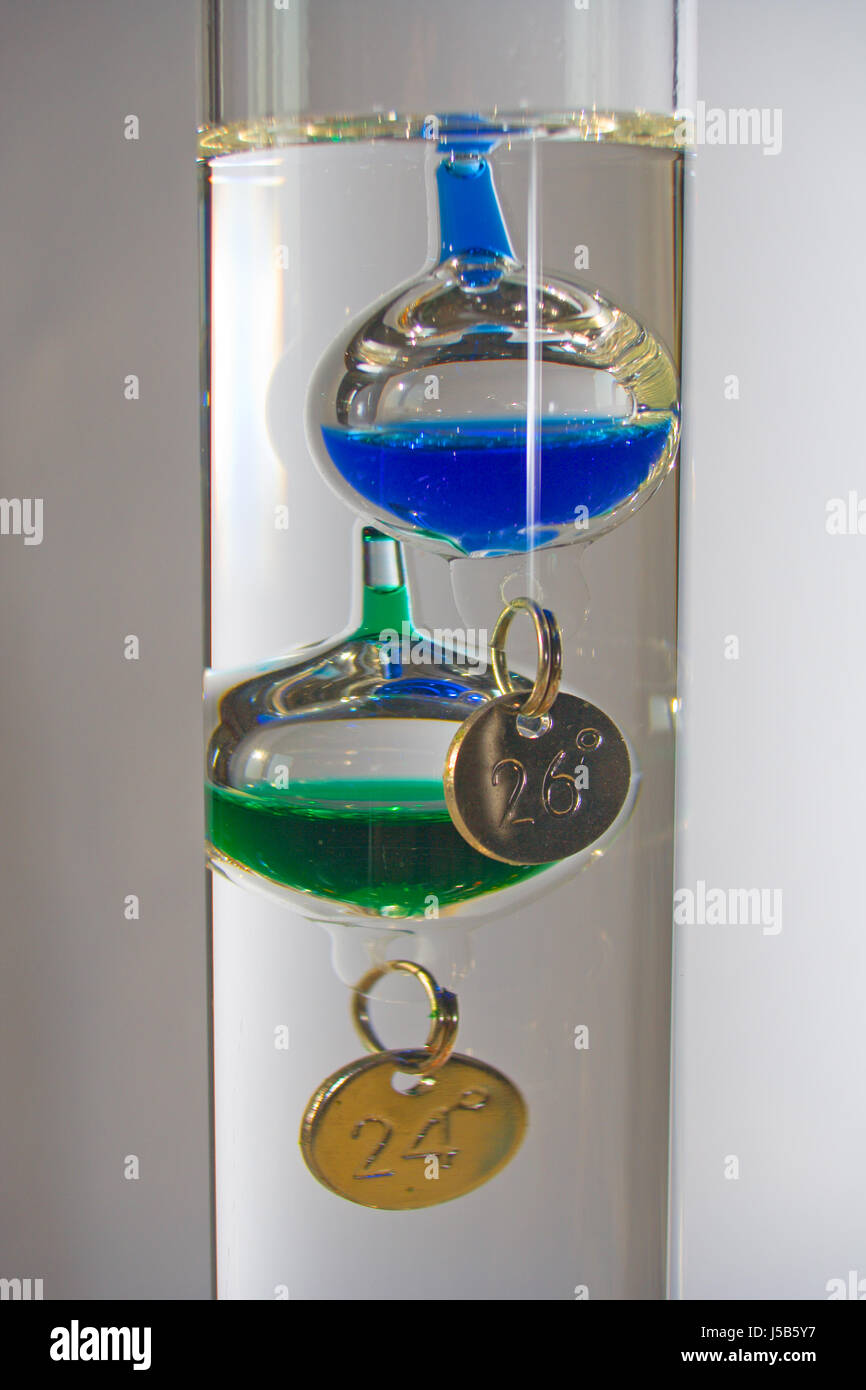 Galileo galilei thermometer hi-res stock photography and images - Alamy