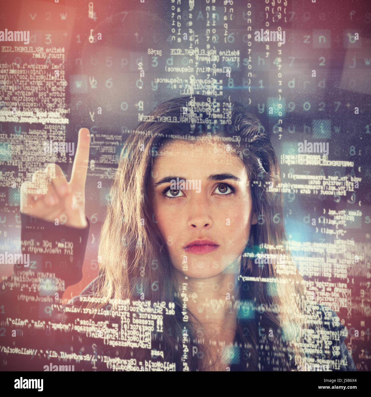 Speaking head and shoulders shot serious hi-res stock photography and ...