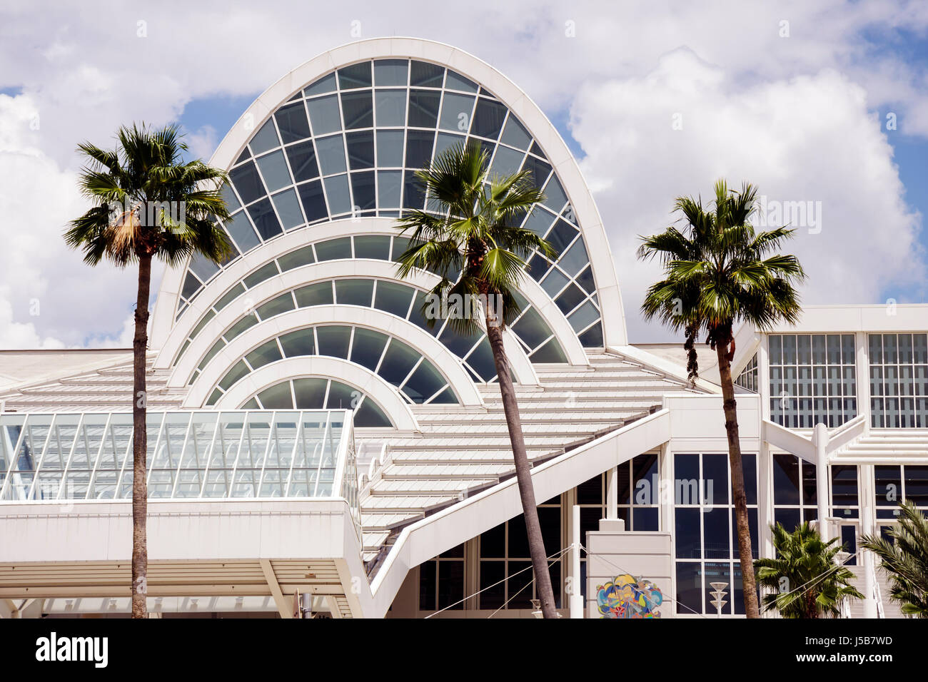 Orlando Florida,Orange County Convention Center,centre,arches,windows ...