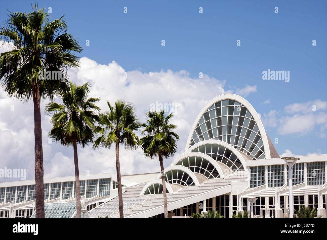 Orlando Florida,Orange County Convention Center,centre,arches,windows ...