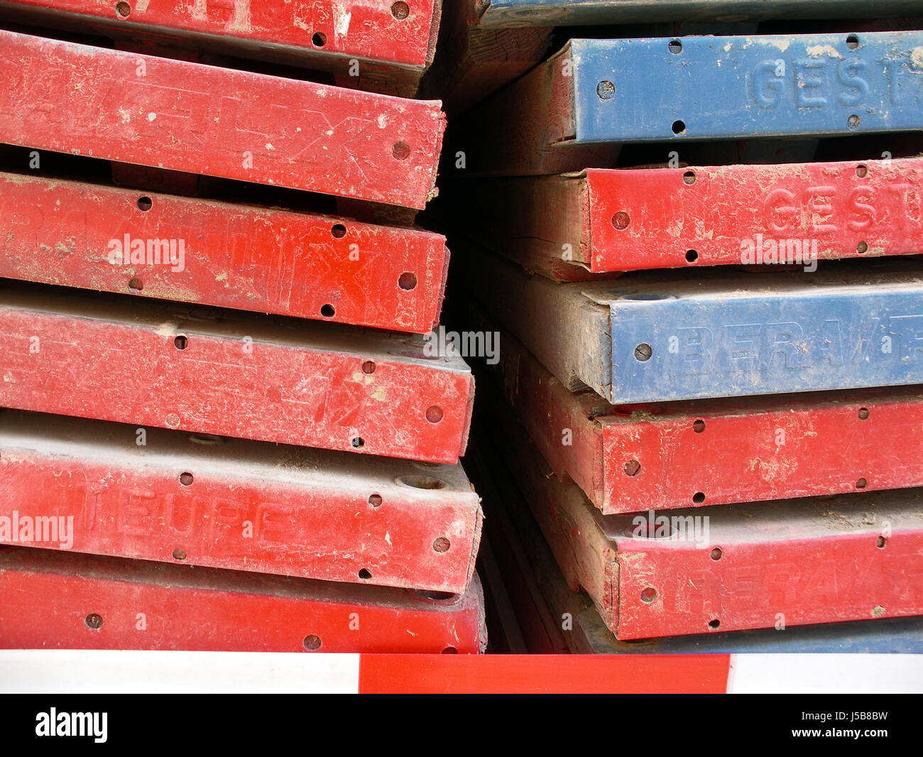 blue build detail wood detail admission stacked canvas building ...