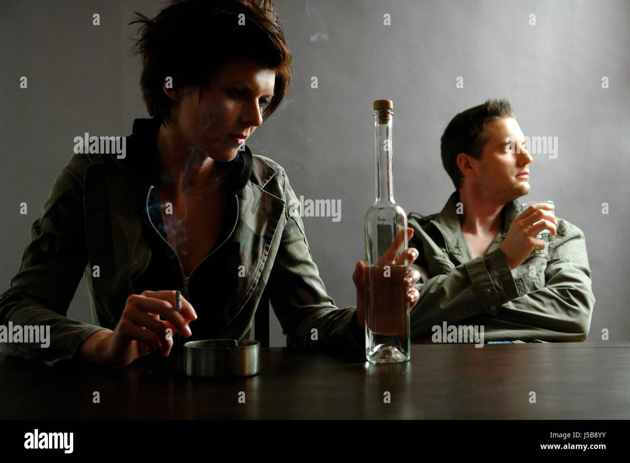 woman bar tavern drink drinking bibs emotional emotions cold ...