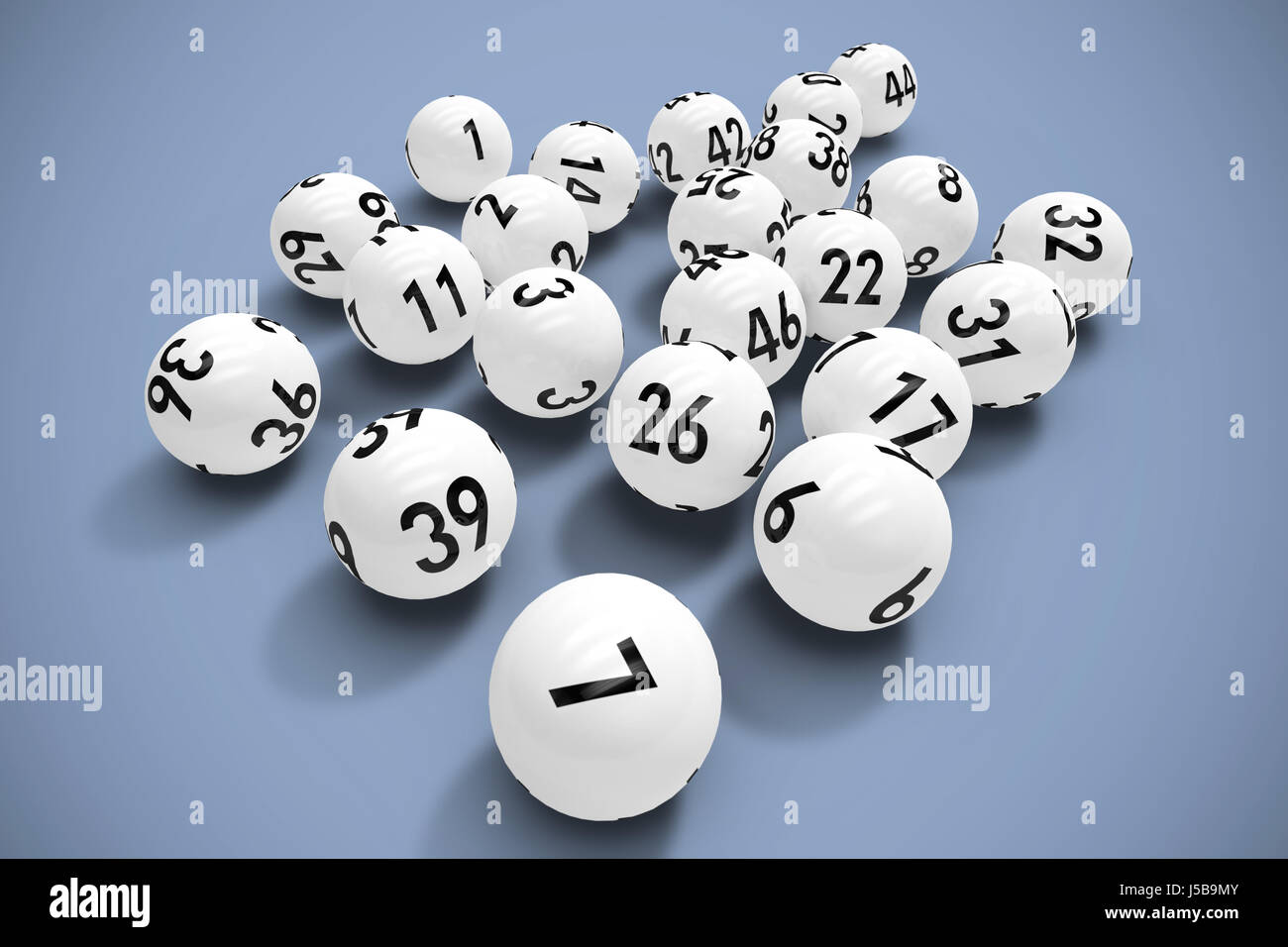 Lottery balls open hi-res stock photography and images - Alamy