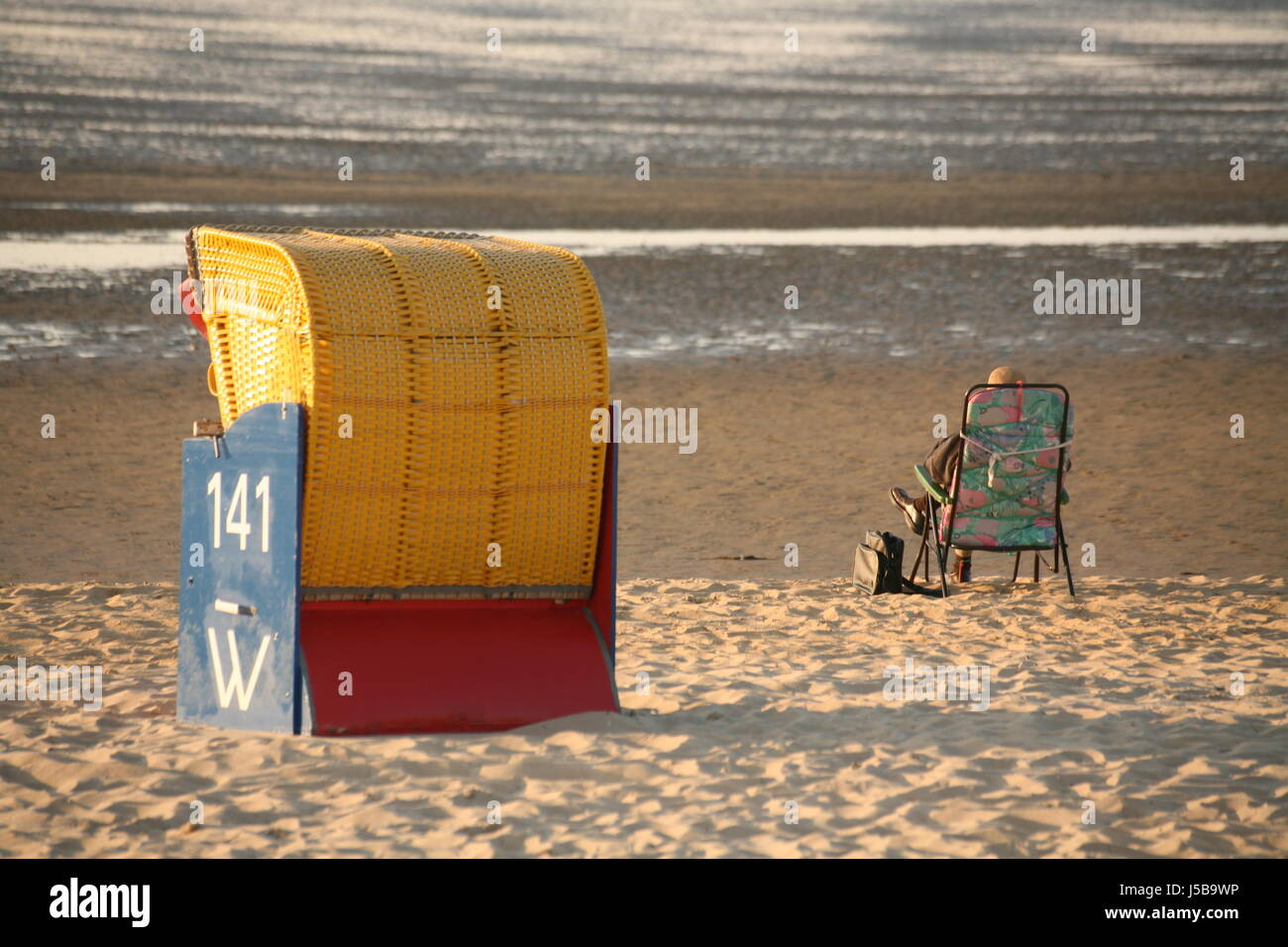 pause at the beach Stock Photo - Alamy