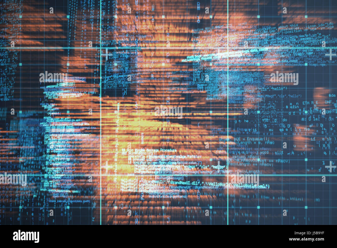 3d render glowing blue arrows hi-res stock photography and images - Alamy