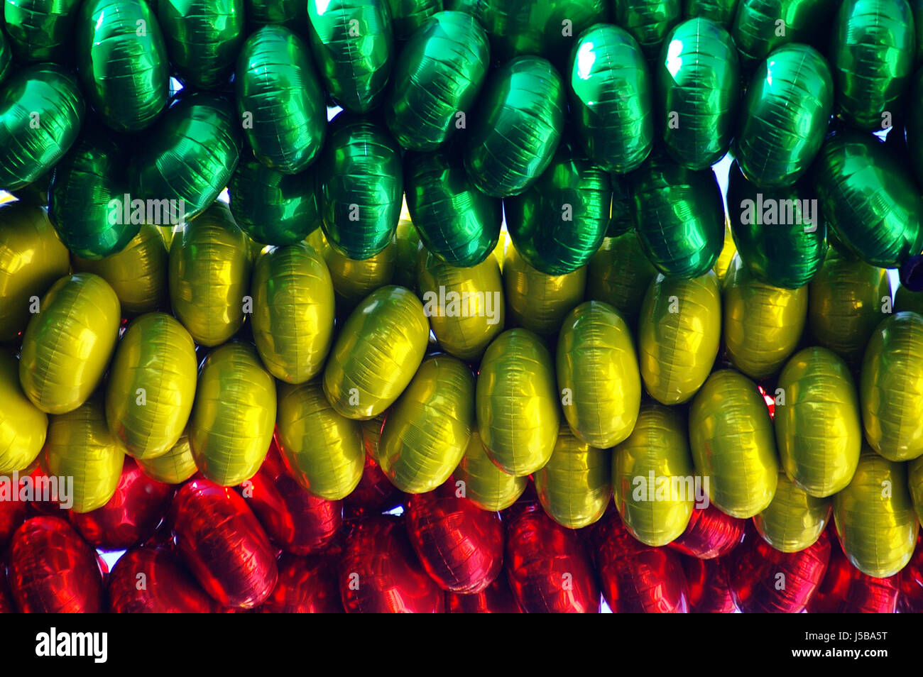 green balloon hanging lamp traffic light set of lights balloons ...