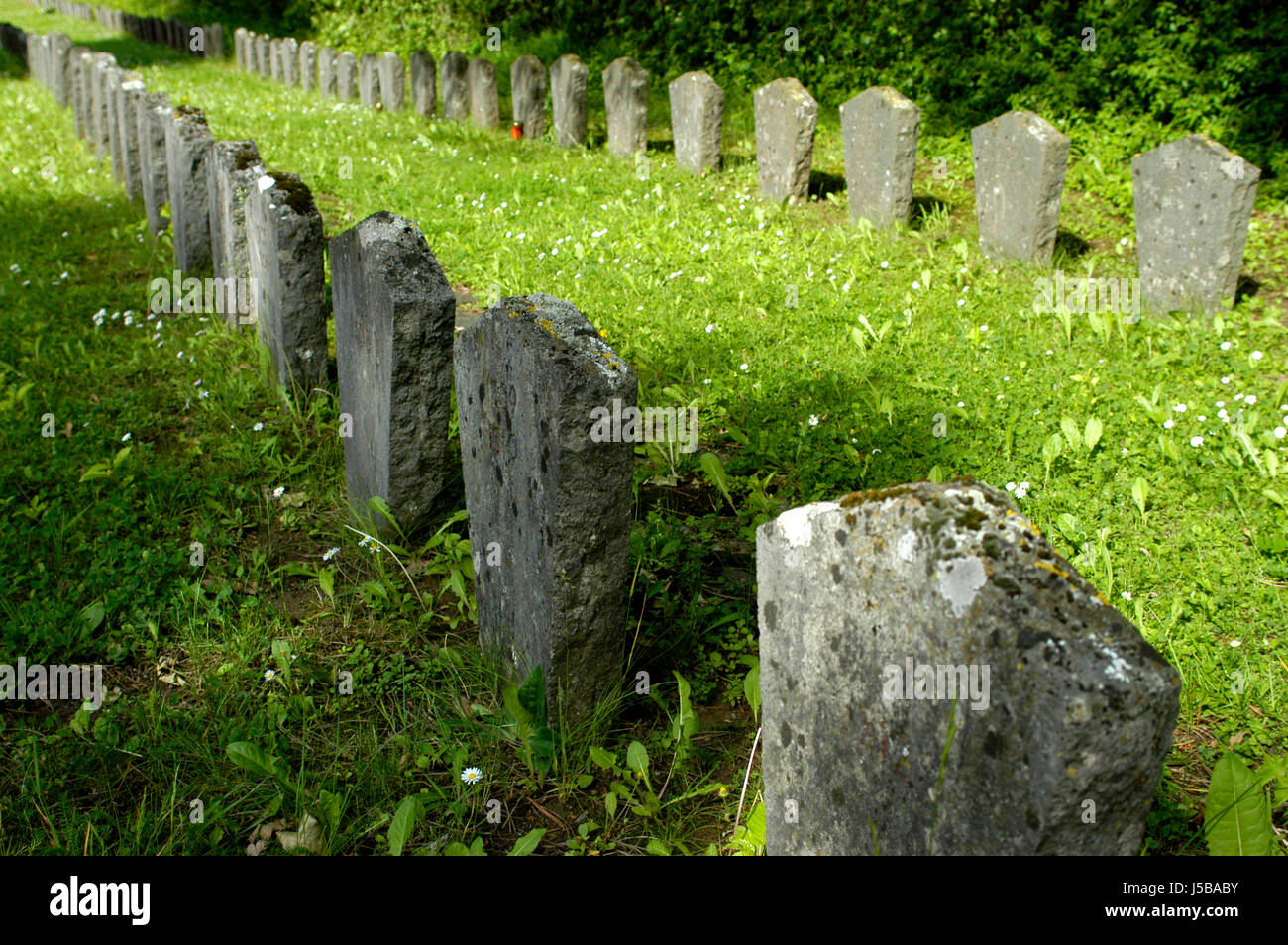 story death stone row gravestone tombstone concentration camp ...