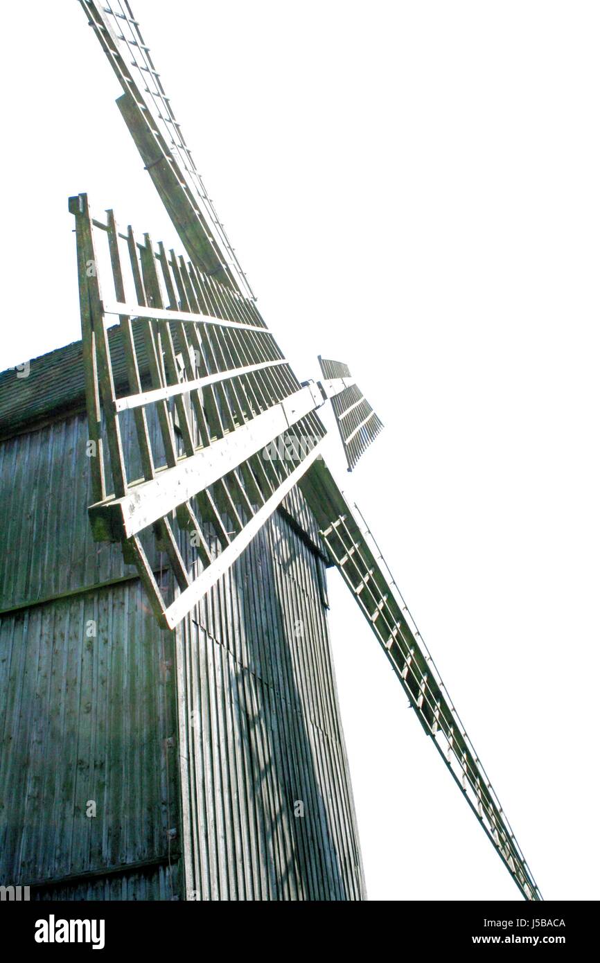 wood wing windmill mill wind energy mecklenburg farm scenery ...