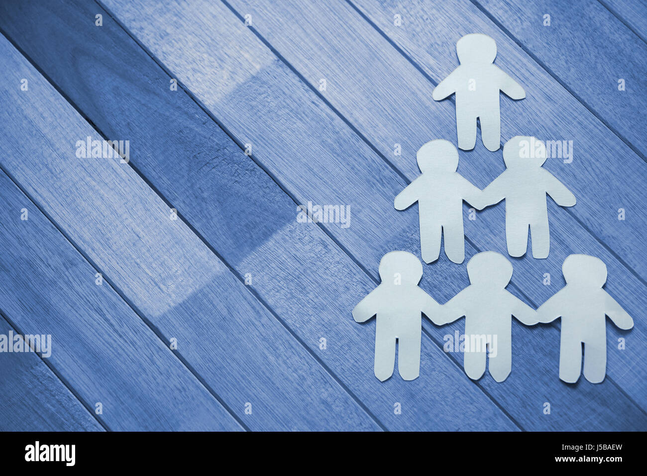 Pyramid cut out paper figures hi-res stock photography and images - Alamy