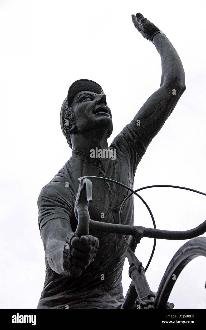 biker statue i Stock Photo - Alamy