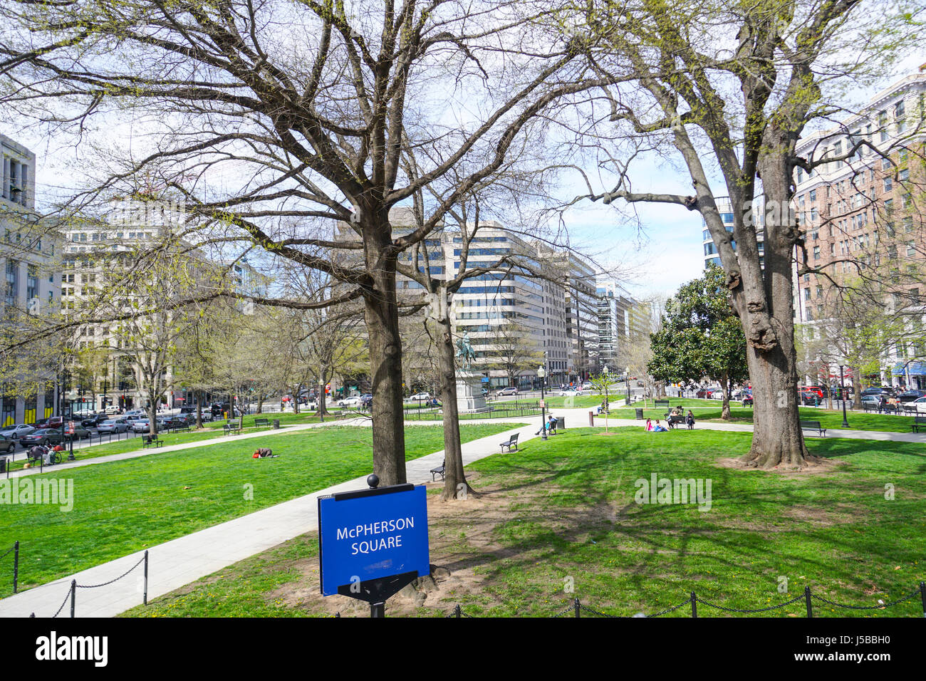 Mc Pherson Square Washington - WASHINGTON DC - COLUMBIA Stock Photo - Alamy