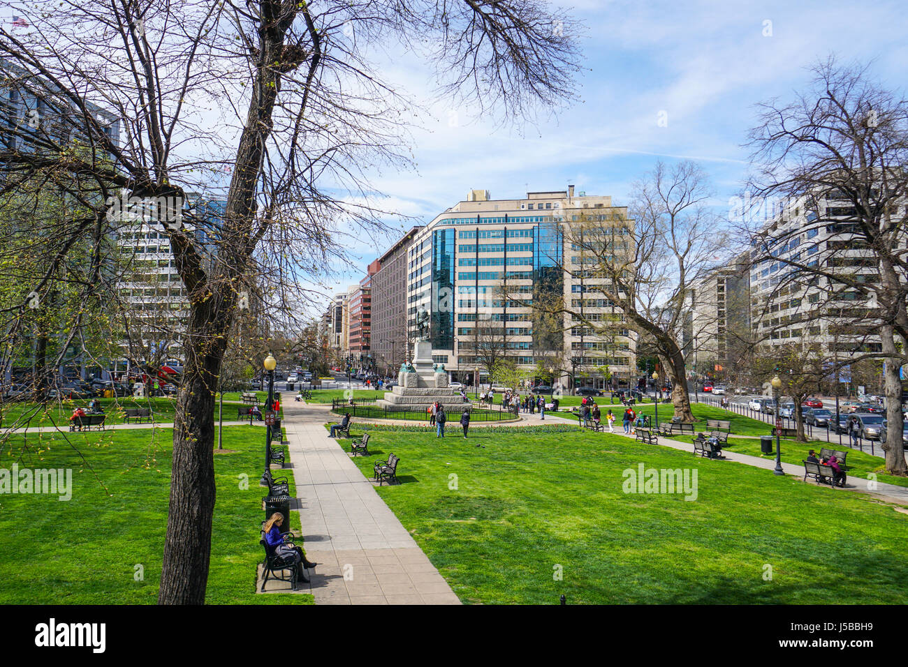 Mc Pherson Square Washington - WASHINGTON DC - COLUMBIA Stock Photo - Alamy