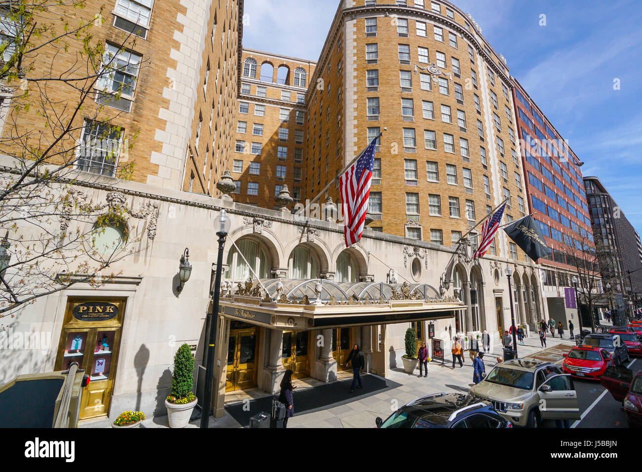 Famous Mayflower Hotel in Washington - WASHINGTON DC - COLUMBIA Stock ...
