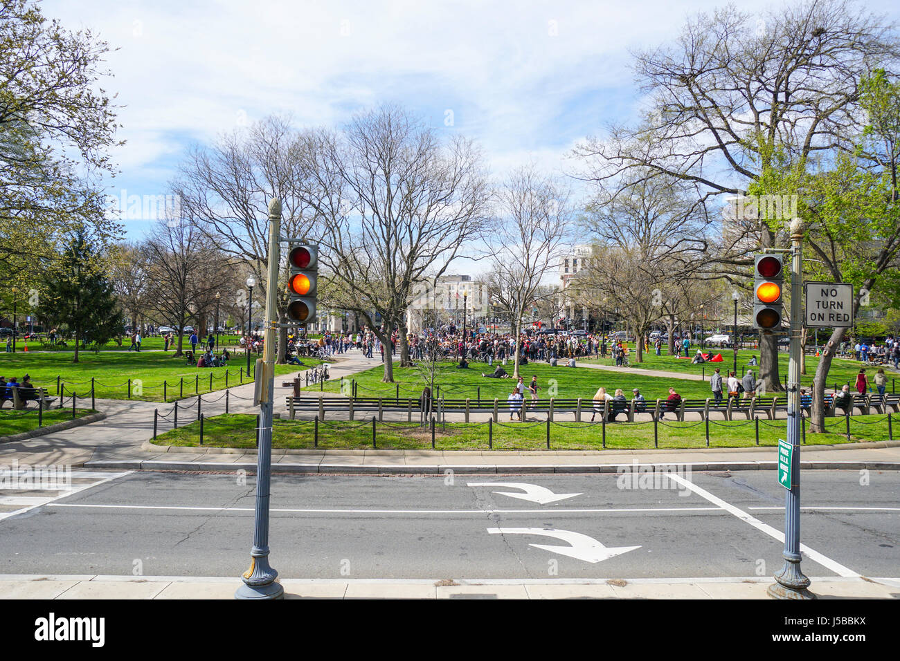 Washington dc traffic circle hi-res stock photography and images - Alamy