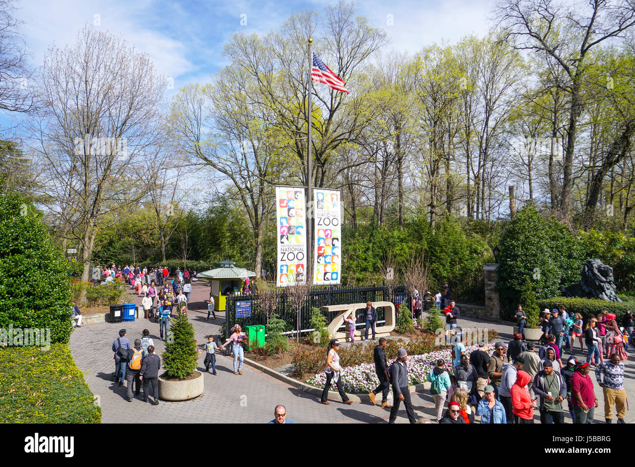The famous Washington Zoo - WASHINGTON DC - COLUMBIA Stock Photo - Alamy