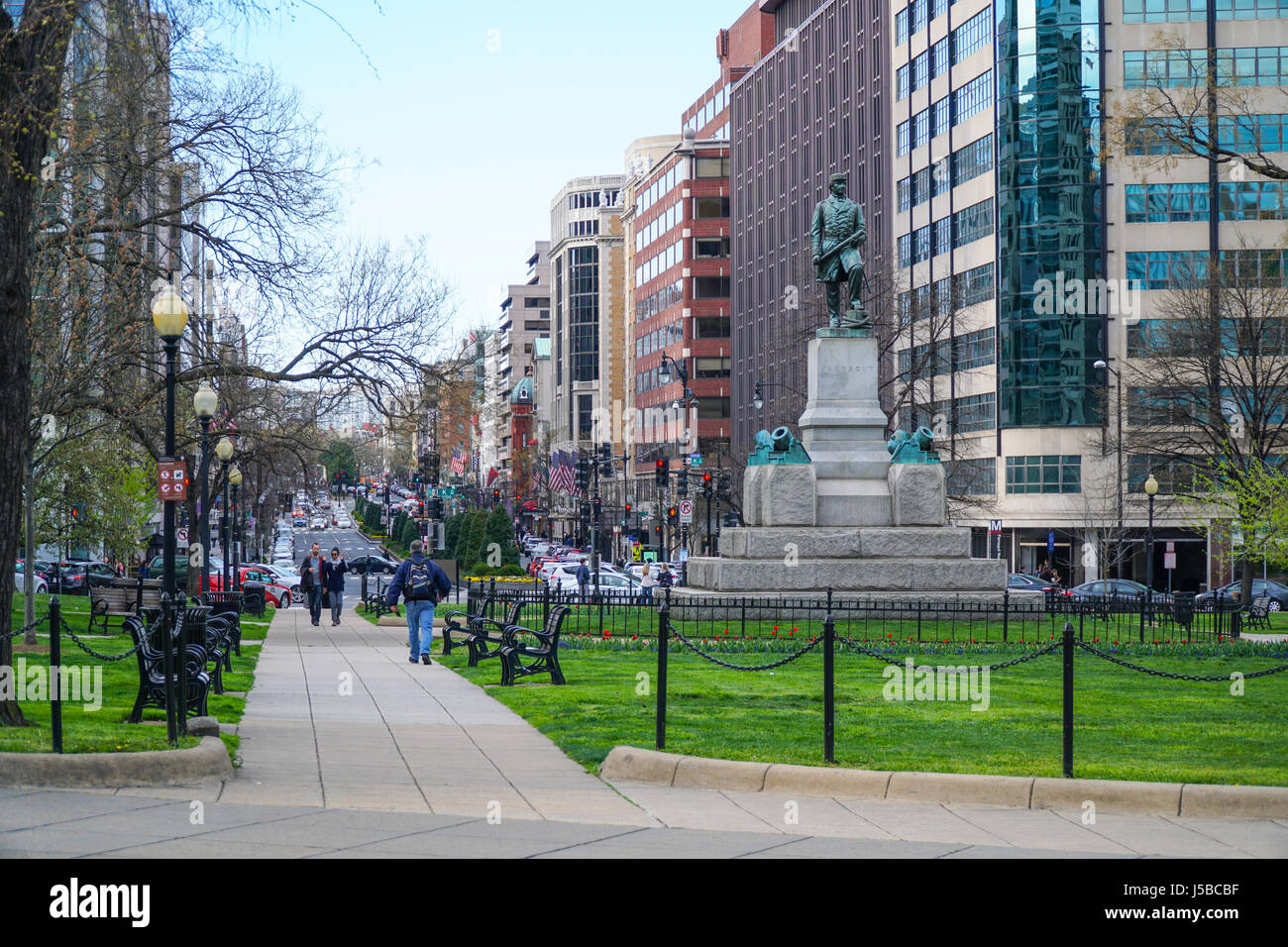 Farragut square dc hi-res stock photography and images - Alamy