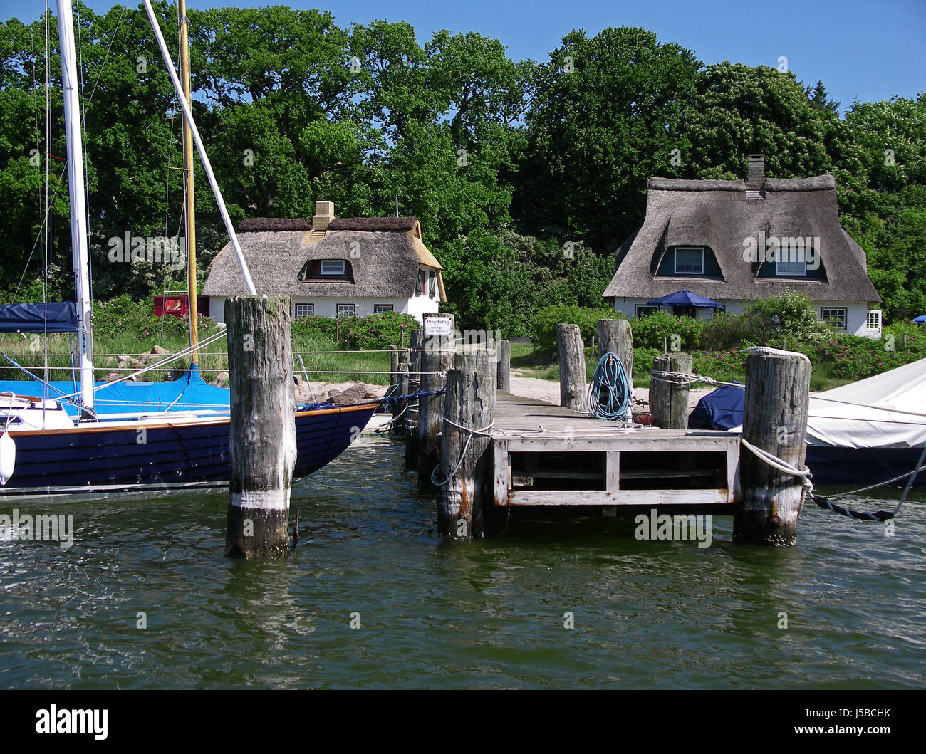 cottage in fishing Stock Photo - Alamy