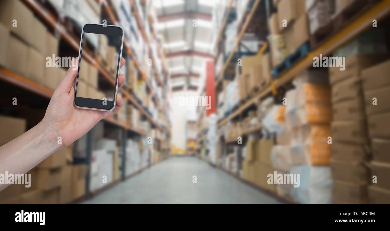 Woman in warehouse drawing hi-res stock photography and images - Alamy