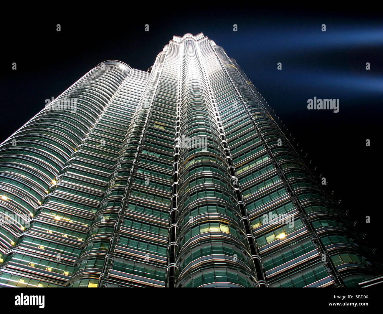 towers at night Stock Photo - Alamy