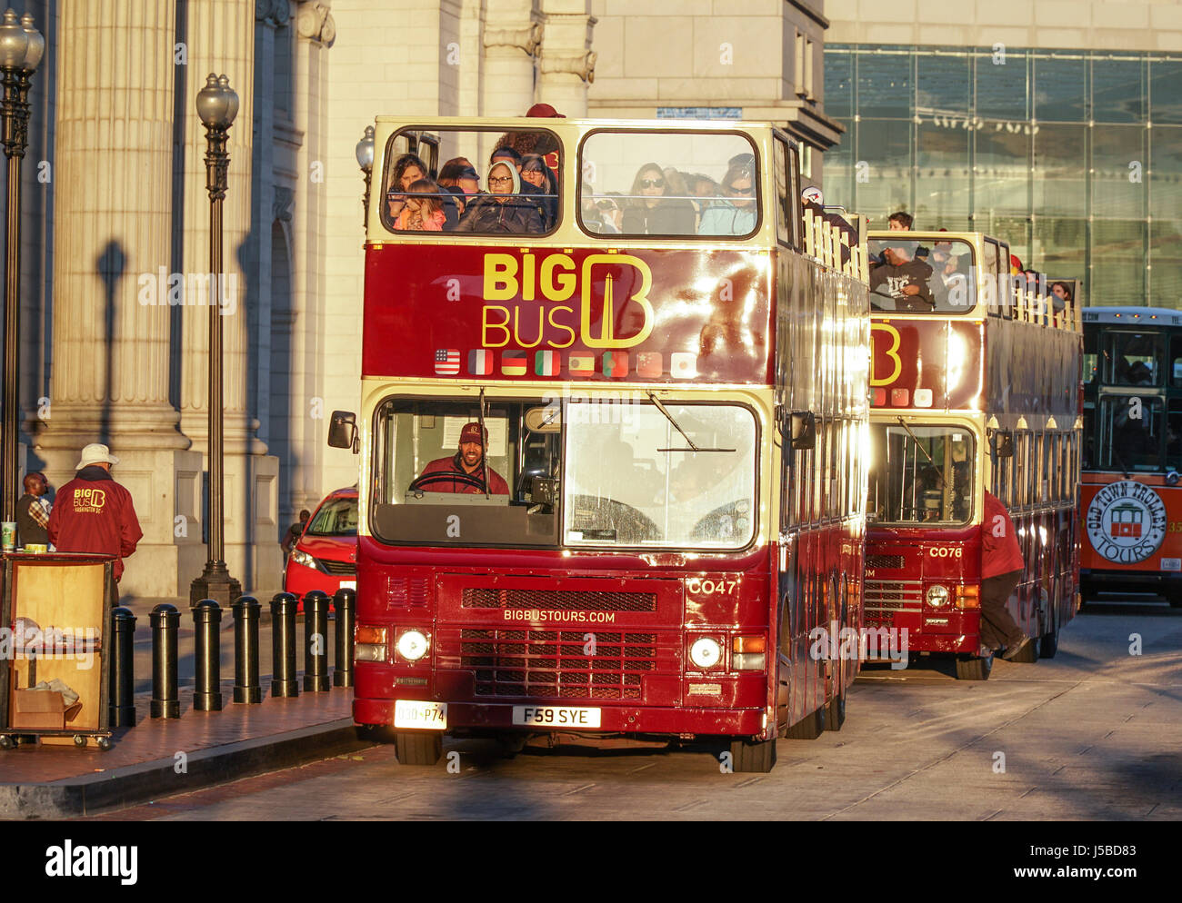 Big Bus Washington sightseeing tours - WASHINGTON DC - COLUMBIA Stock ...