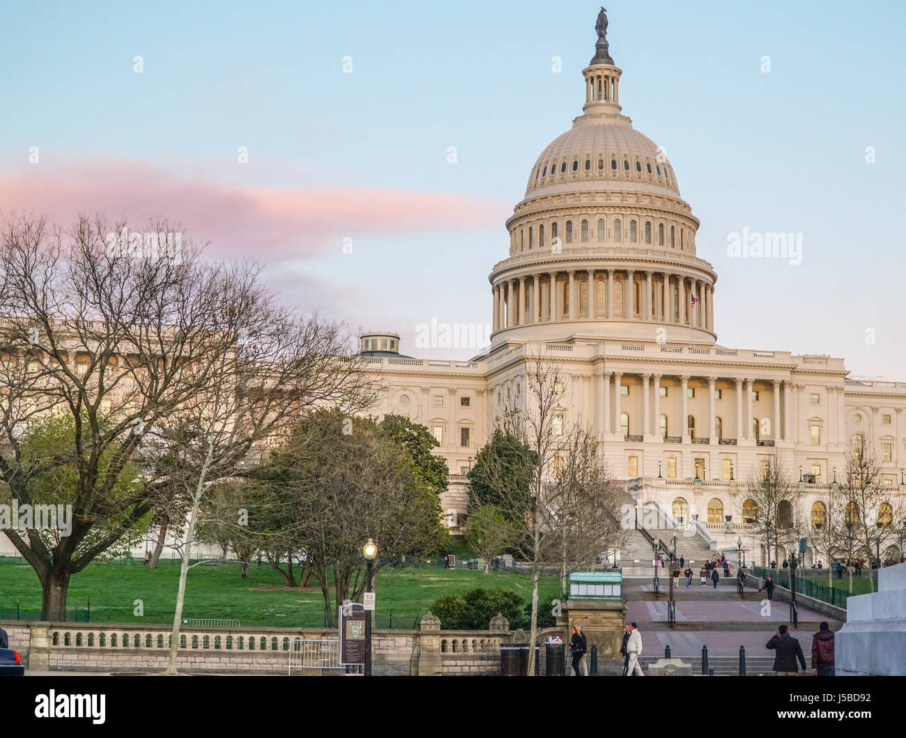 US Capitol - one of the most famous buildings in the city of Washington ...