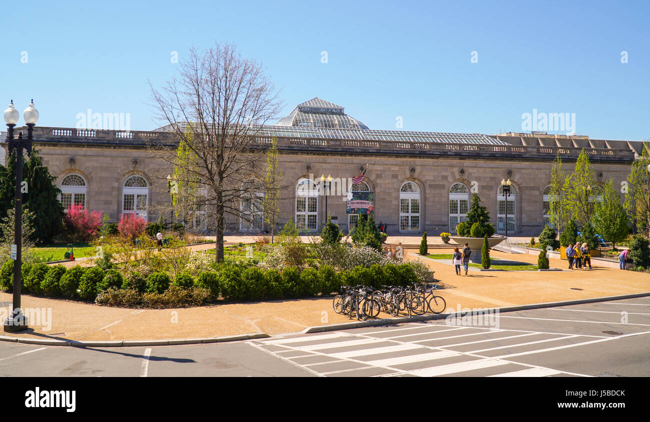 The Botanical Garden in Washington - WASHINGTON DC - COLUMBIA Stock ...