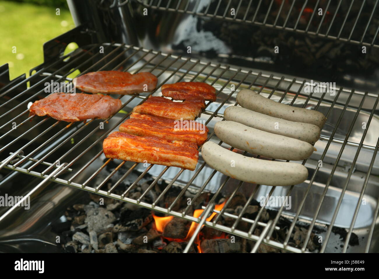 summer summerly hot dainty fire conflagration grill barbecue barbeque ...