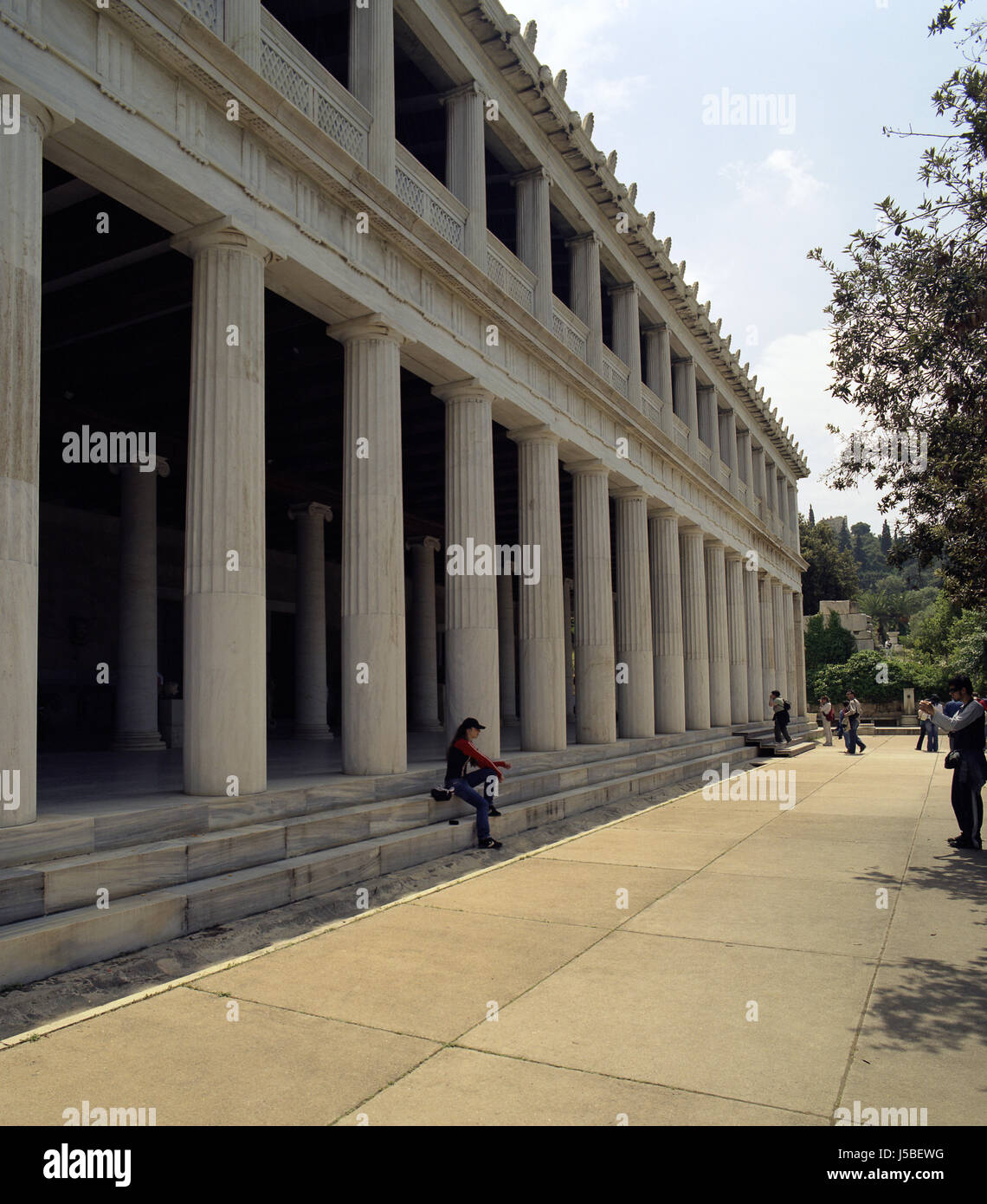 The Greek Stoa High Resolution Stock Photography and Images - Alamy
