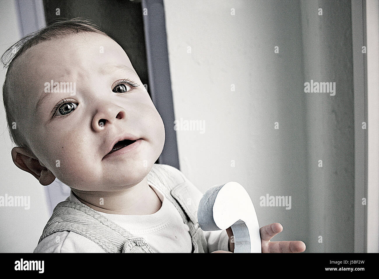 portrait look glancing see view looking peeking looking at baby baffled ...