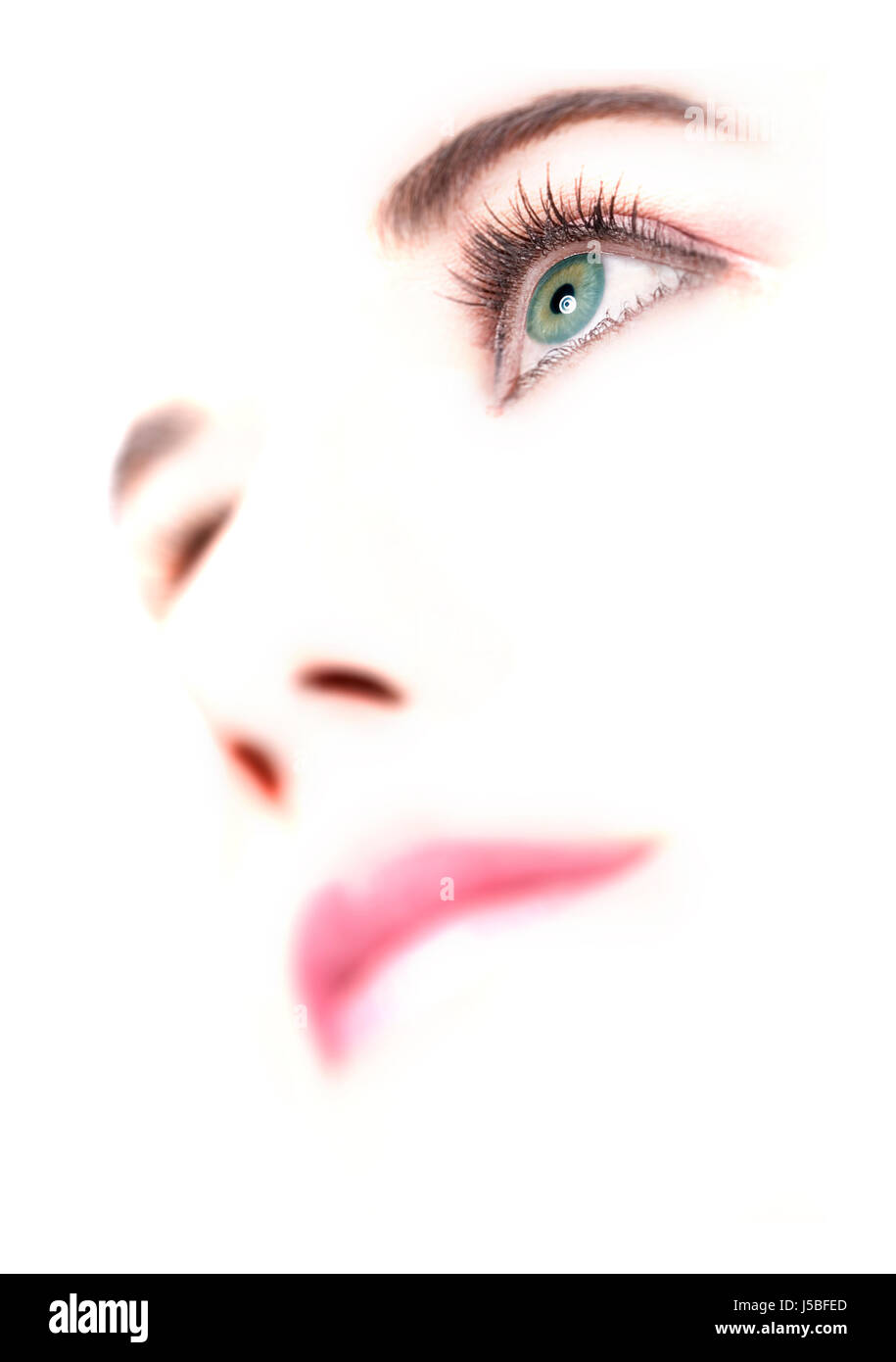 eye organ eyes look glancing see view looking peeking looking at lips ...