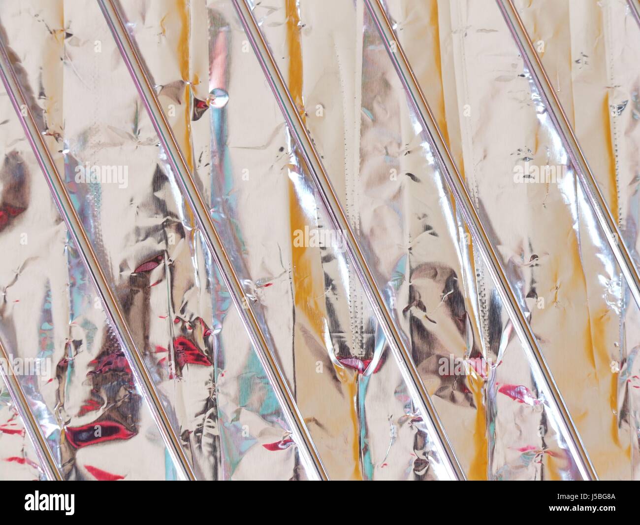 silver stripe structure 2 Stock Photo - Alamy